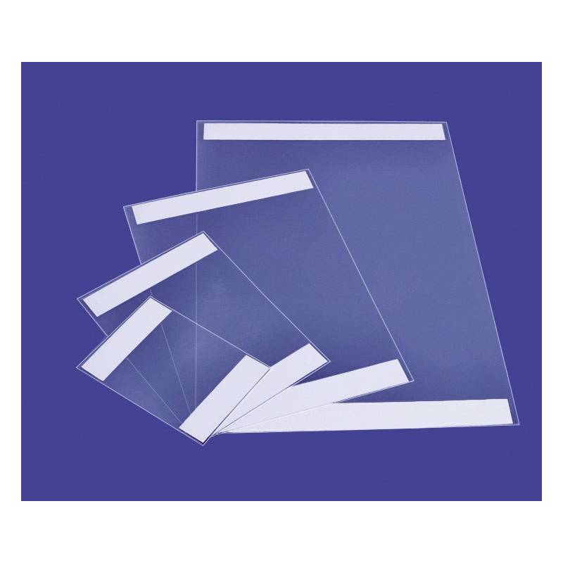 Filmina portagráficas autoadhesiva carpeta de PVC con adhesivo