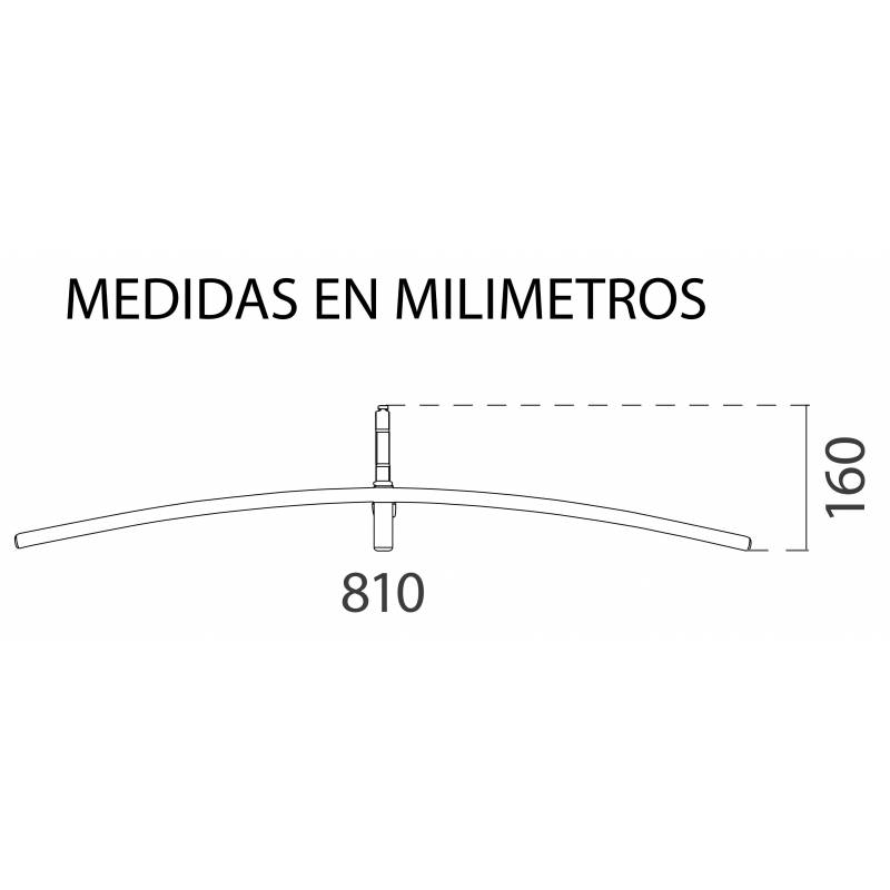 Base cruz de tubo para flag banner o mástiles flybanner