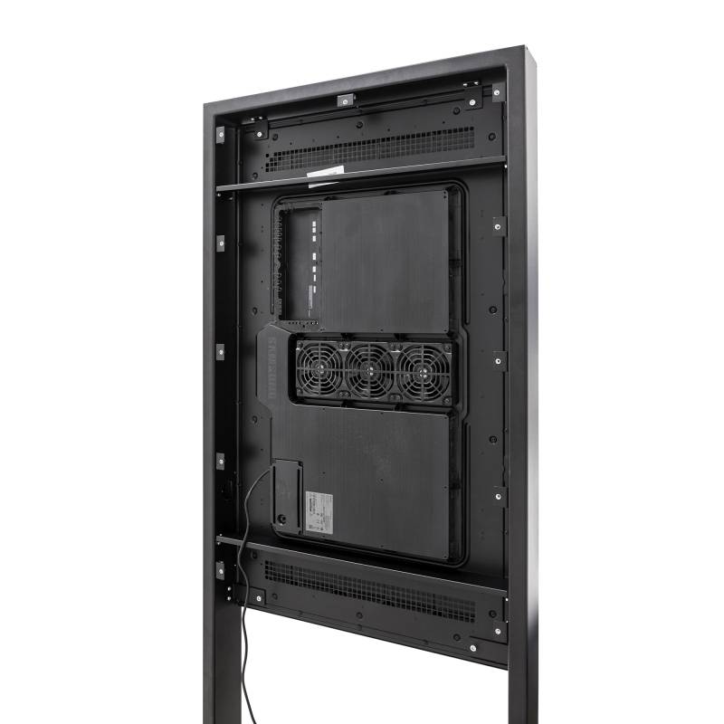 TOTEM PARA EXTERIOR CON MONITOR SAMSUNG DE 55 PULGADAS