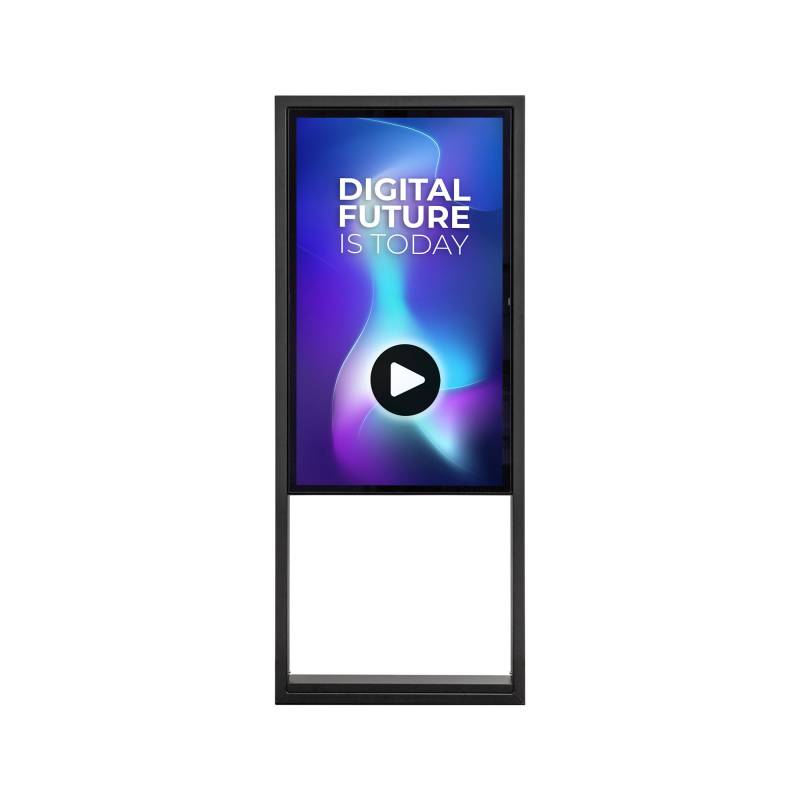 TOTEM PARA EXTERIOR CON MONITOR SAMSUNG DE 55 PULGADAS